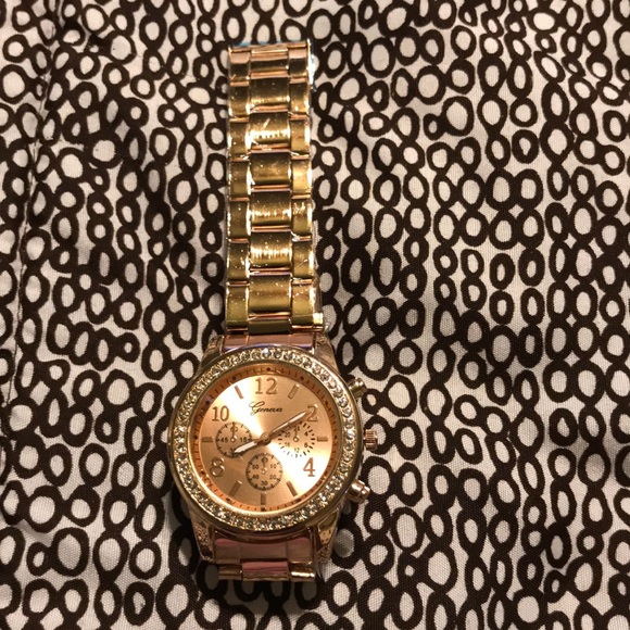 Geneva | Accessories | Crystals Geneva Watch | Poshmark